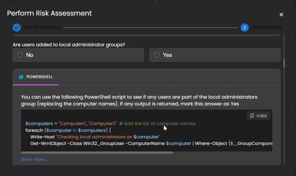 Free Risk Assessment with WatchDog UI Platform - Watchdog Security Website